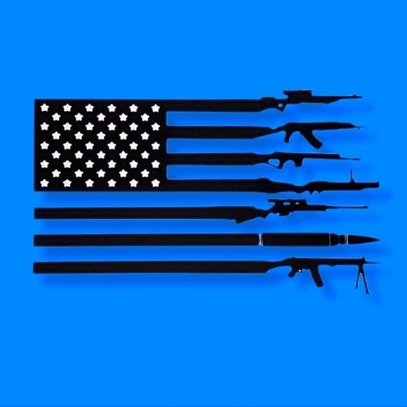 Handmade | Accents | Gun Flag Vinyl Decal | Poshmark